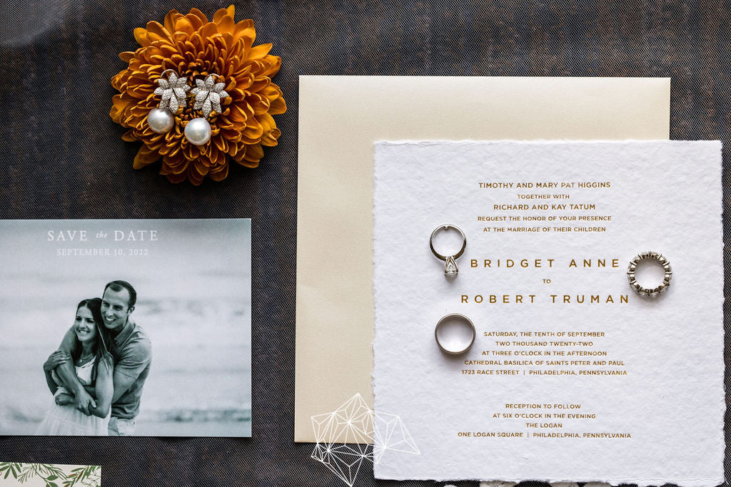 Bridget and Robert – Chick Invitations Philly