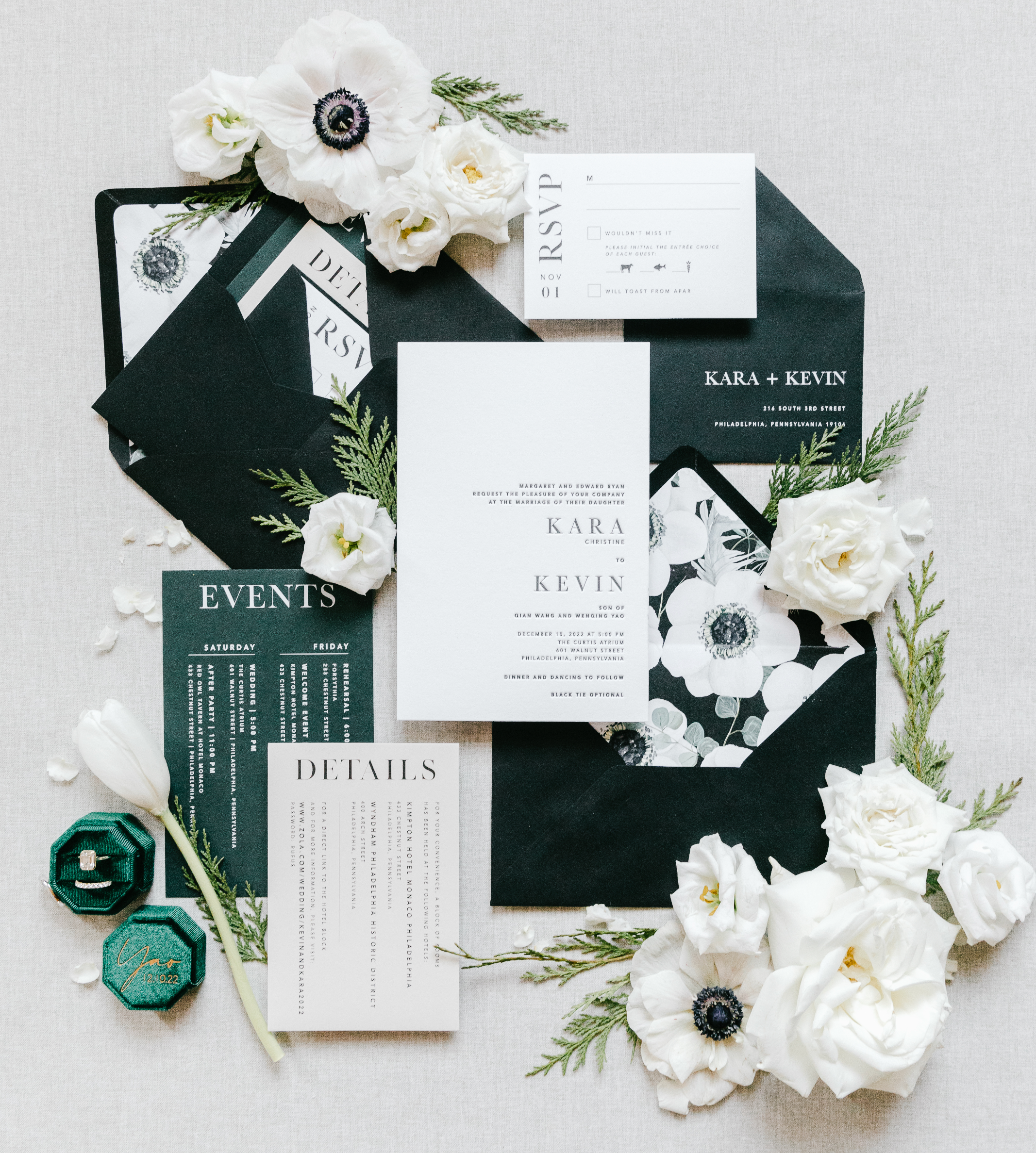 Kara and Kevin – Chick Invitations Philly